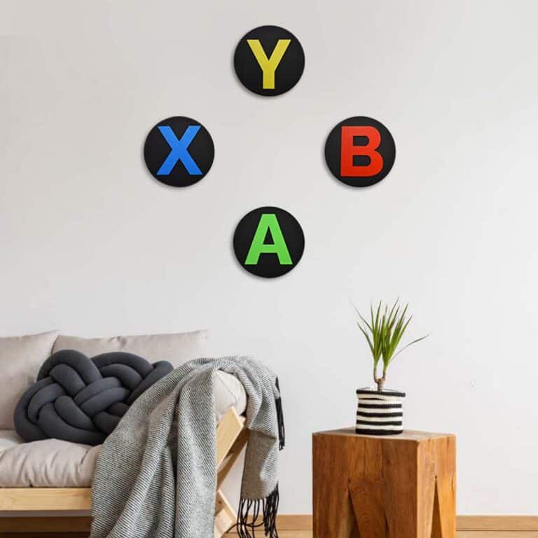 IconXB Series | Xbox Controller Icons 3d Wall Art Panels Set of 4 ...